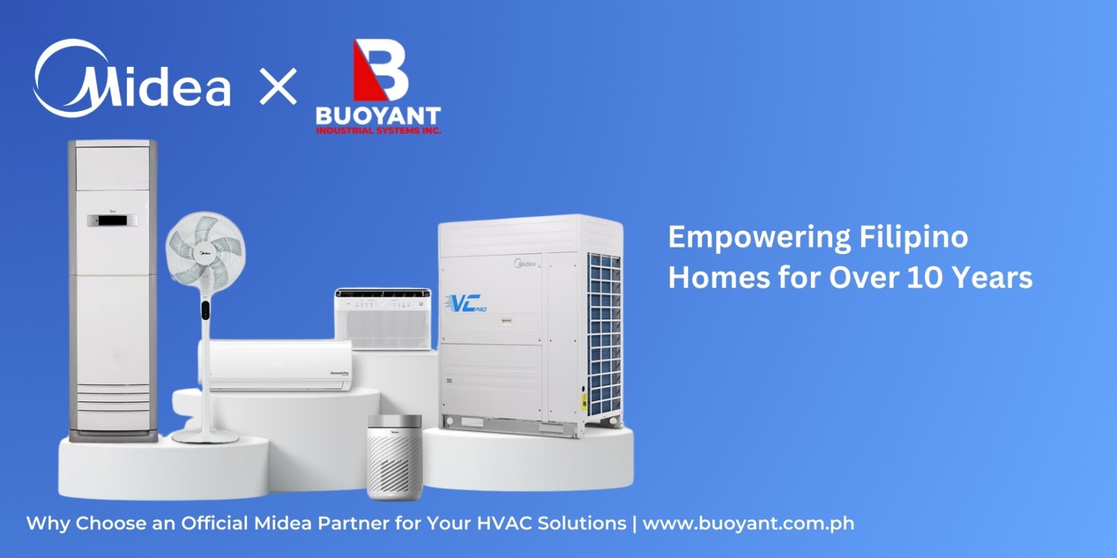Why Choose an Official Midea Partner for Your HVAC Solutions - Buoyant Industrial Systems, Inc.